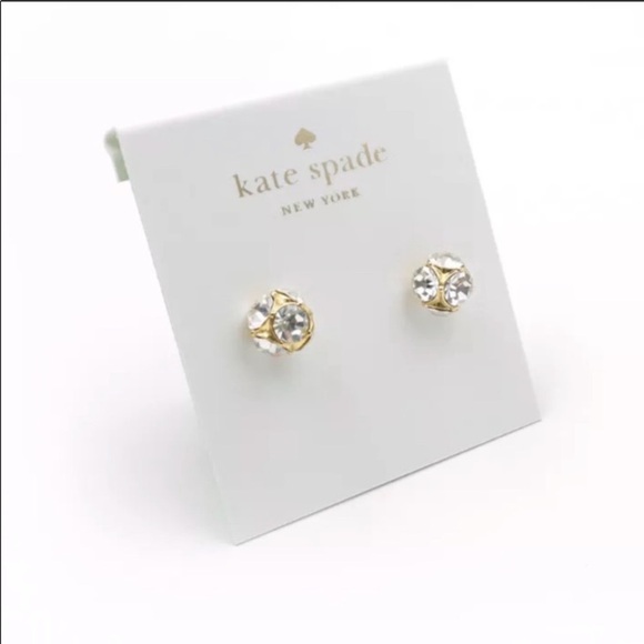 kate spade | Jewelry | Nwt Kate Spade Crystalgold Lady Marmalade Silver ...